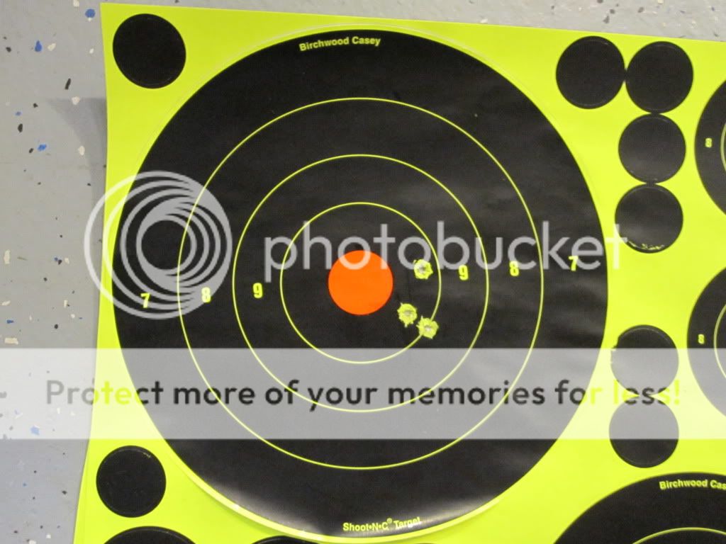 Went to the Range today, got soaked, and got a "kill"