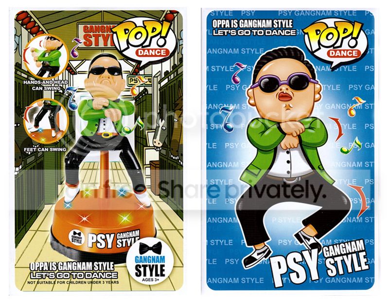 PSY Gangnam Dancing Toy Musical Robot Disco Lights Kids Play Party ...