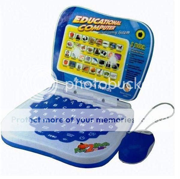 Kids Educational Laptop Games Music Nursery Rhymes