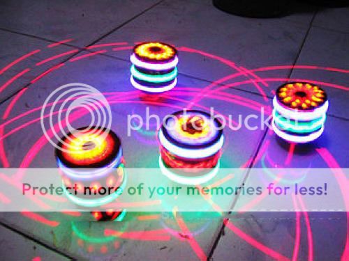 Musical Laser Light SPIN TOP Game FUN for KIDS Children Boy Girl GIFT ...